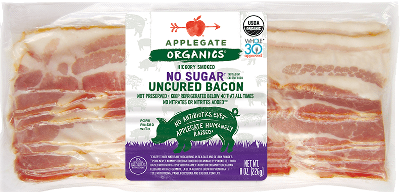 Products - Bacon - Natural Turkey Bacon - Applegate
