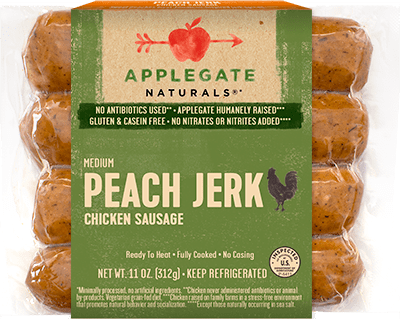 Products - Dinner Sausage - Organic Chicken & Apple Sausage - Applegate