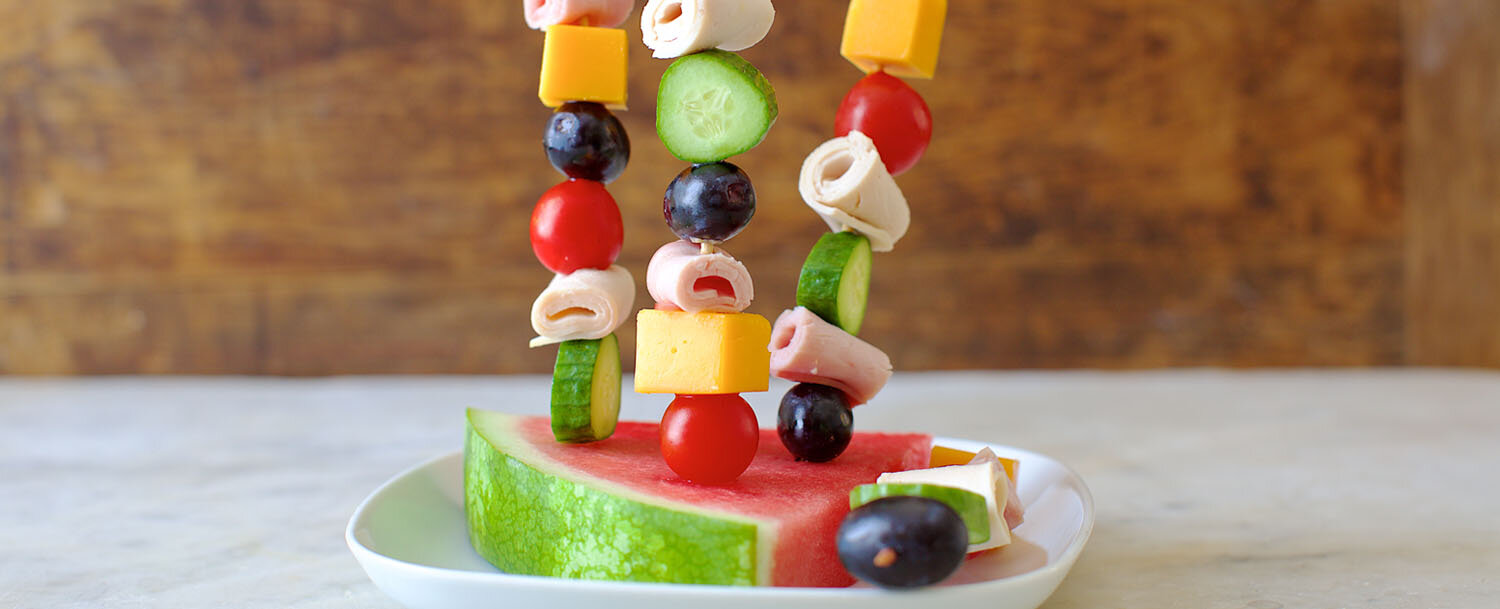 Recipes - Easy Peasy Lunch Kebabs - Applegate