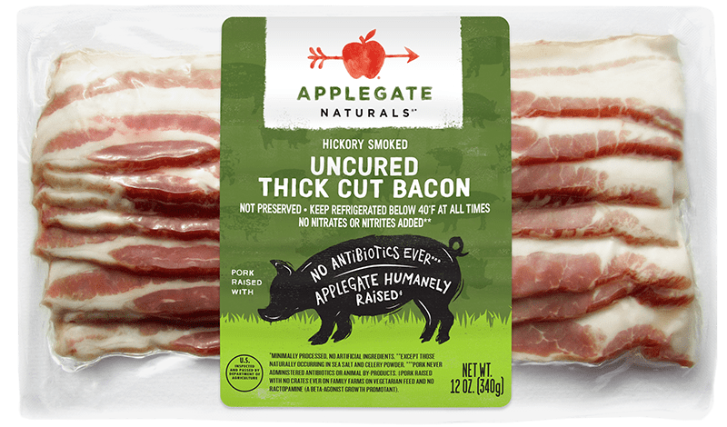 Recipes - Green Beans and Pearl Onions with Bacon Vinaigrette - Applegate