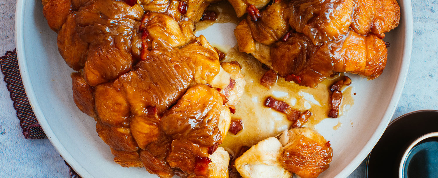 Recipes - Maple Bacon Monkey Bread - Applegate
