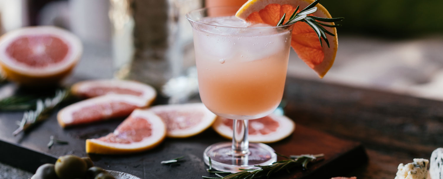 Recipes - Grapefruit Rosemary Paloma - Applegate