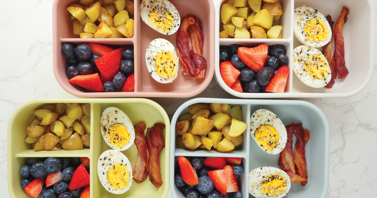 Recipes - Twisted Bacon Balanced Breakfast Bento - Applegate