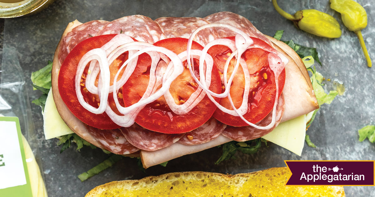 Recipes - Italian Hoagie / Salad with Oregano Vinaigrette - Applegate