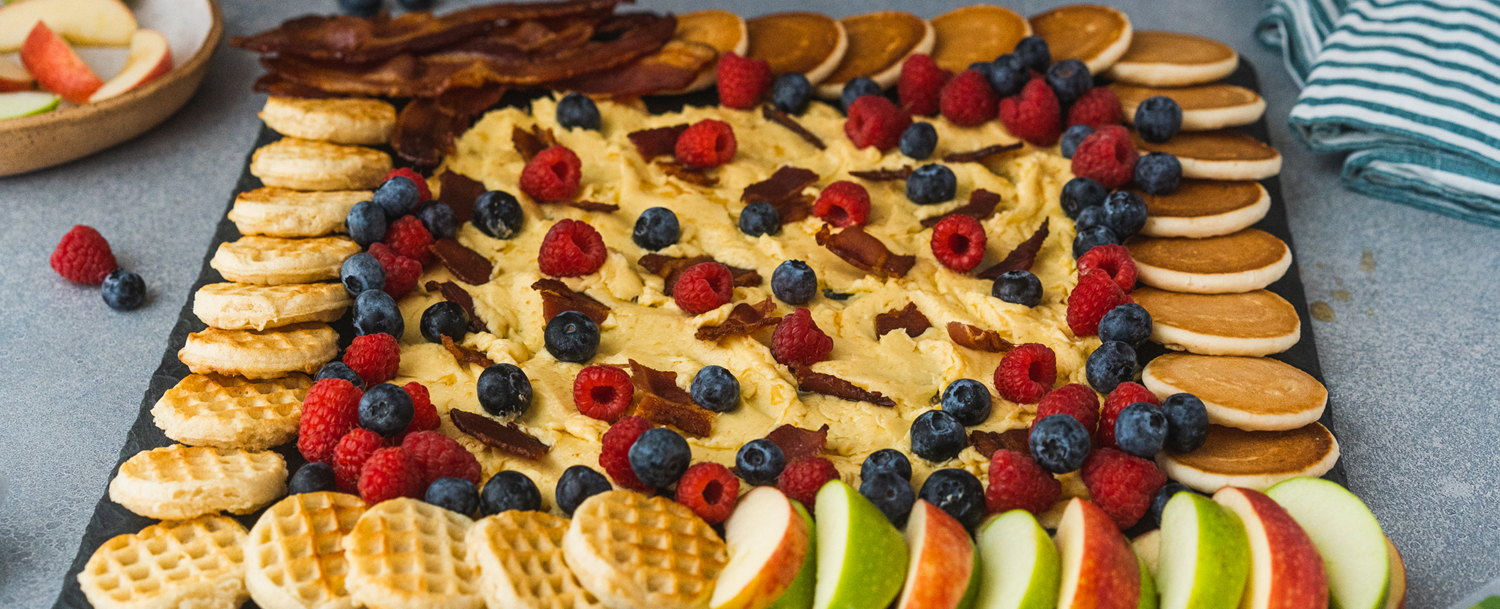 Recipes - Breakfast Maple Butter Board with Bacon - Applegate