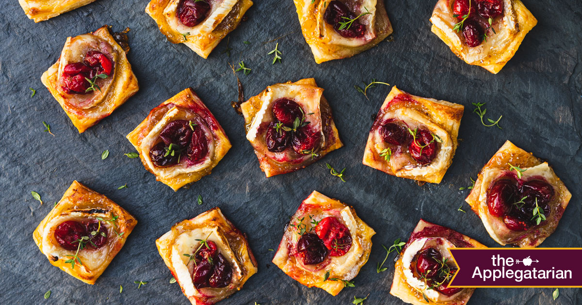 Recipes - Cranberry Brie Tartlets Recipe - Applegate