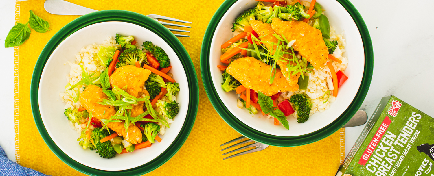 Recipes - Chef Renee’s Orange Chicken and Vegetable Stir Fry - Applegate