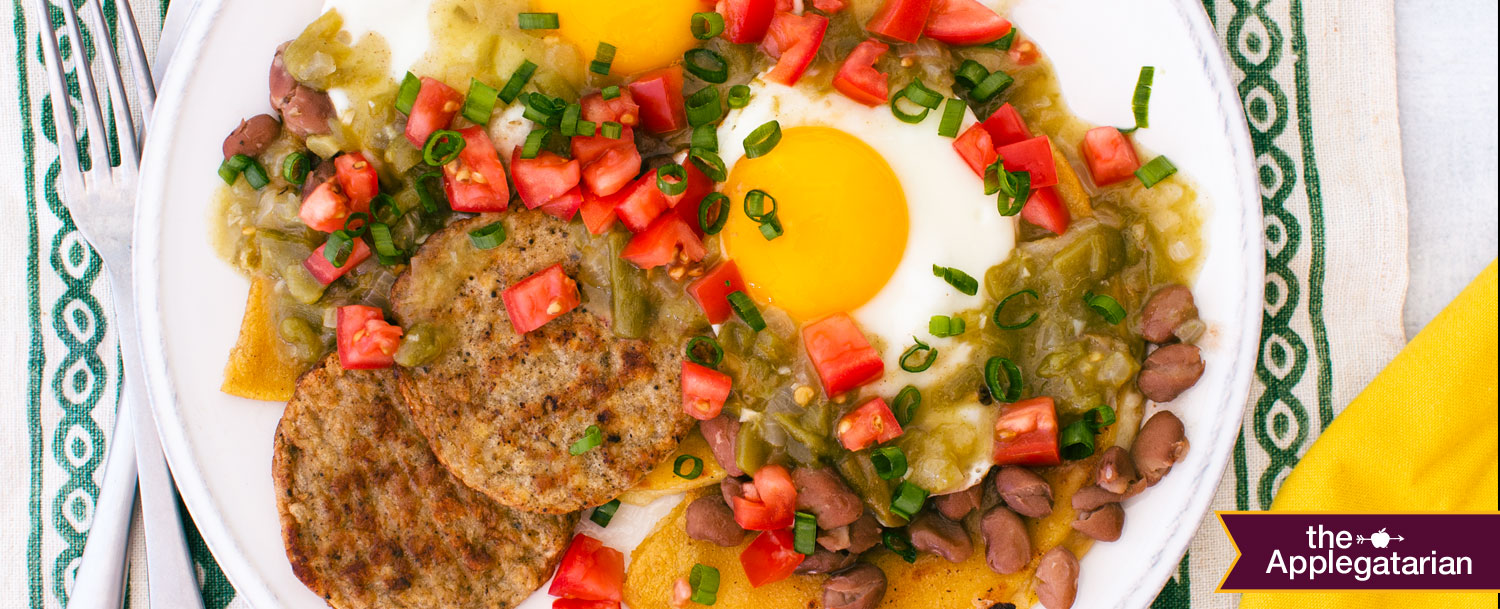 Recipes - Green Chile Huevos Rancheros - Applegate