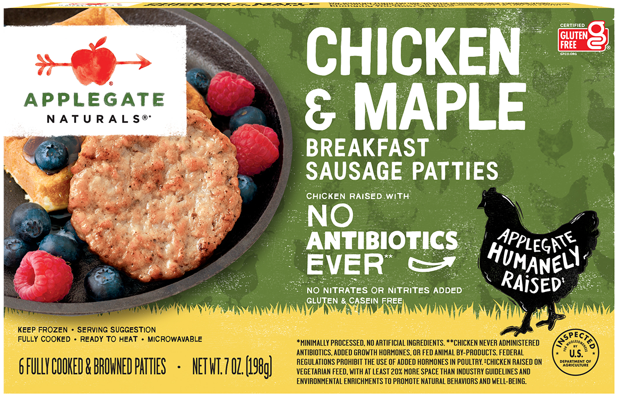 Products - Breakfast Sausage - Natural Chicken and Maple Breakfast ...